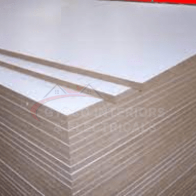 MDF Plain white board - Gypco Interiors Limited